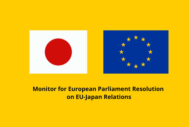 Monitor for European Parliament Resolution on EU-Japan Relations ...