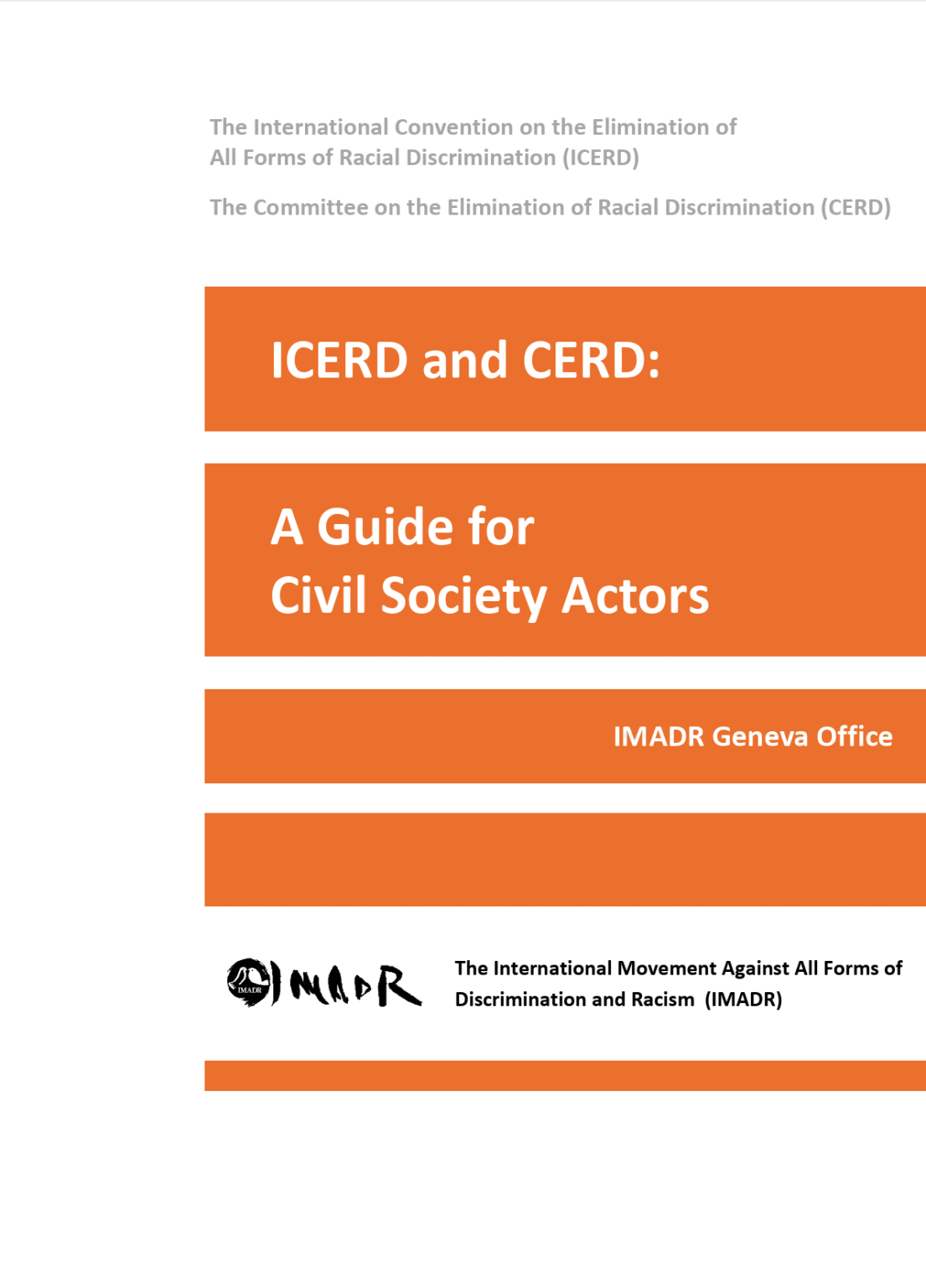 IMADR: International Movement Against All Forms of Discrimination and ...